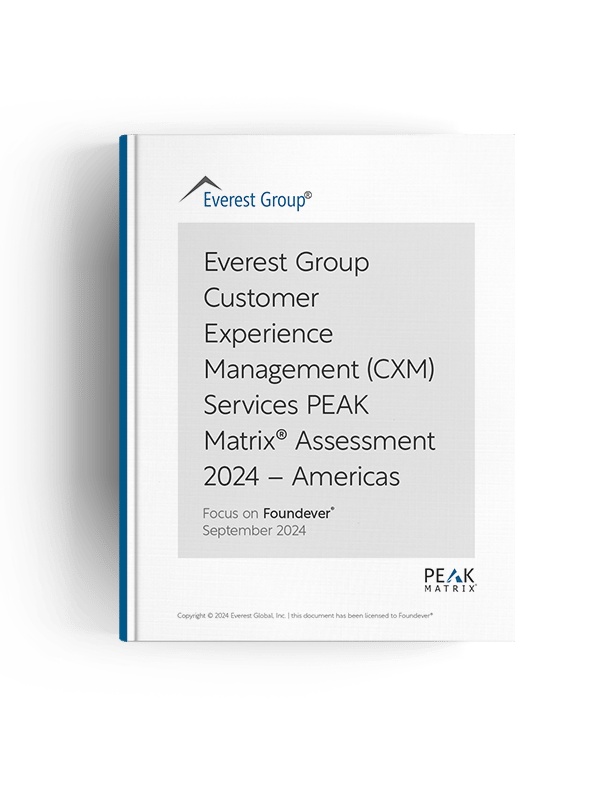 Foundever® recognized as Customer Experience Management leader