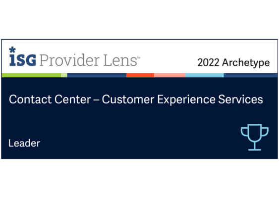 Sitel Group® Named Leader in ISG Provider Lens™ Archetype Report 2022